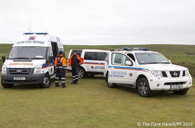 Gold Volunteer Award for Civil Defence member Blue - The Clare Herald