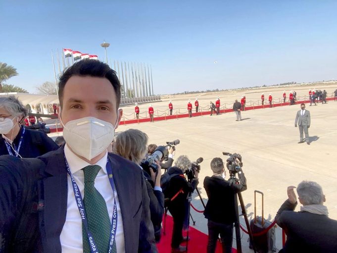 Ennis man Colm Flynn travelling with Pope in Iraq - The Clare Herald