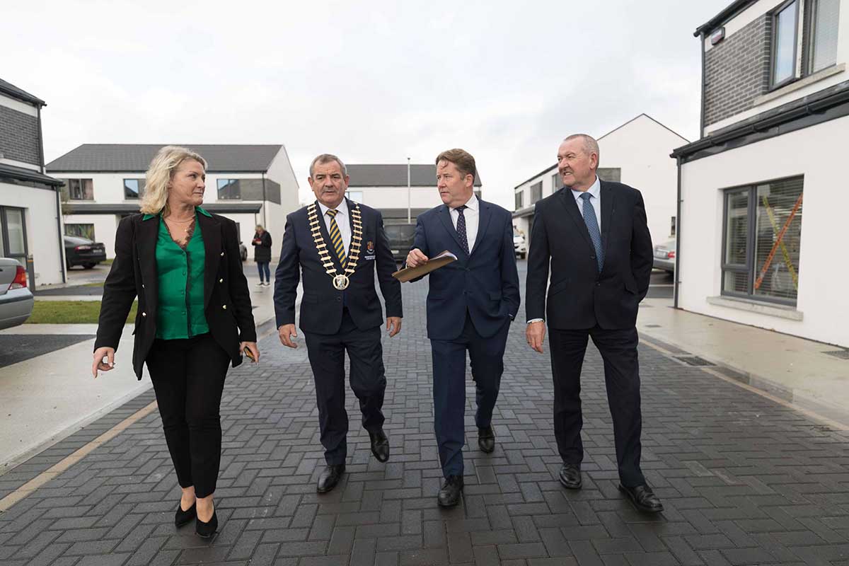 Minister officially opens 153 new homes in Clare - The Clare Herald