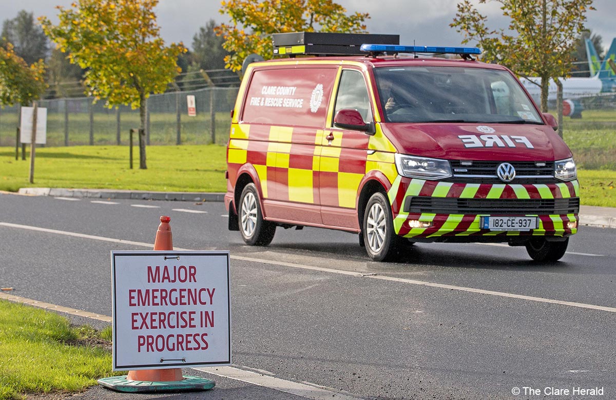 Gallery - Major emergency exercise at Shannon Airport - The Clare Herald