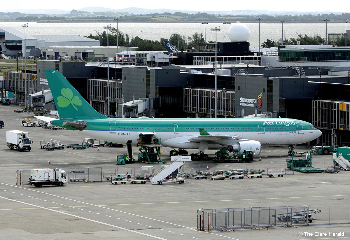 Aer Lingus flight diverts to Shannon with ill passenger - The Clare Herald
