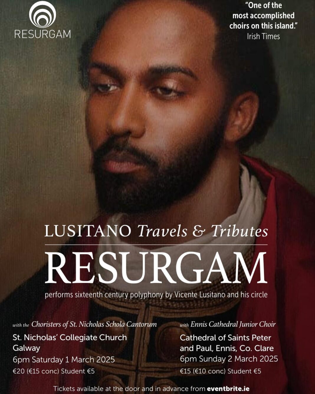 Resurgam to perform Lusitano at Ennis Cathedral - The Clare Herald