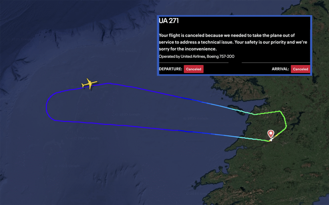Flight forced to return to Shannon with technical issue - The Clare Herald