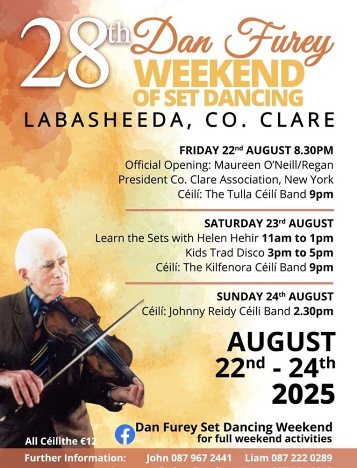 Labasheeda gearing up for Dan Furey Weekend - The Clare Herald