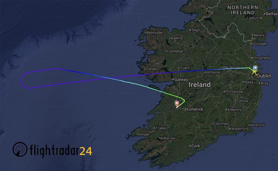 Aer Lingus flight diverts to Shannon with ill passenger - The Clare Herald