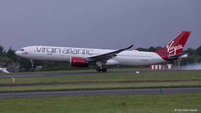 Transatlantic jet diverts to Shannon with engine problem - The Clare Herald