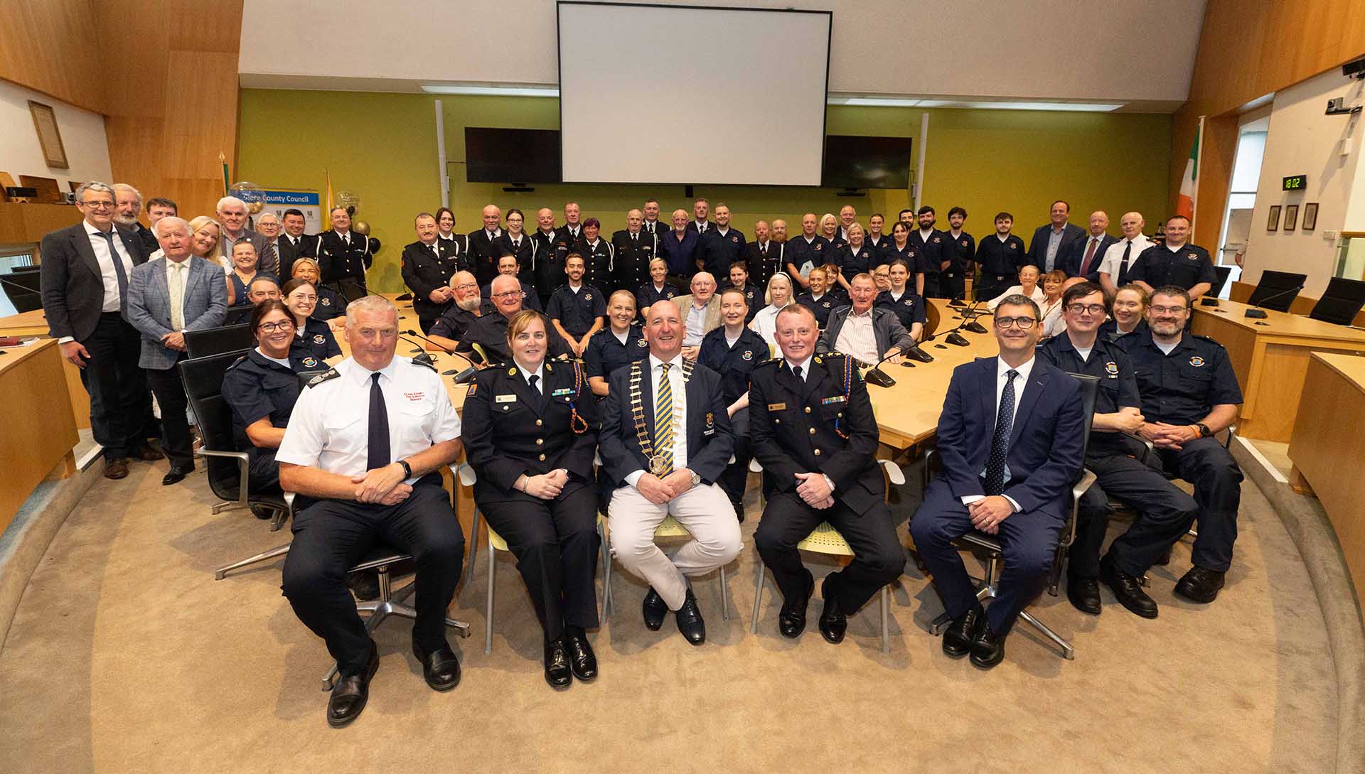 Clare Civil Defence honoured with Civic Reception - The Clare Herald